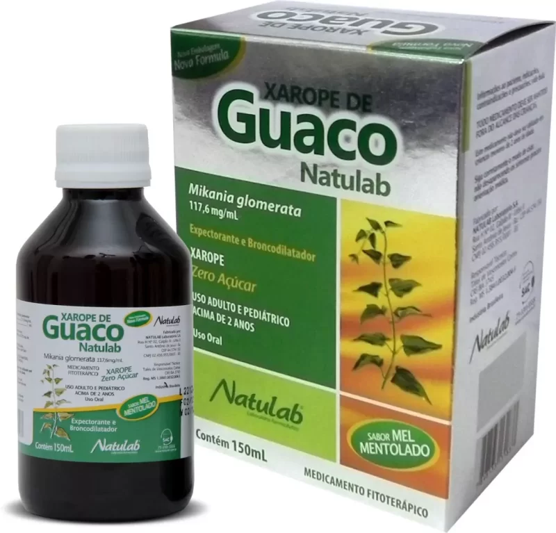 Xarope de Guaco Natulab 117,6mg/mL 150mL | Drogacello